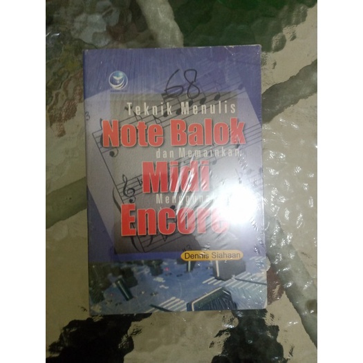 Jual BUKU TEKNIK MENULIS NOTE BALOK DAN MEMAINKAN MIDI MENGGUNAKAN ...