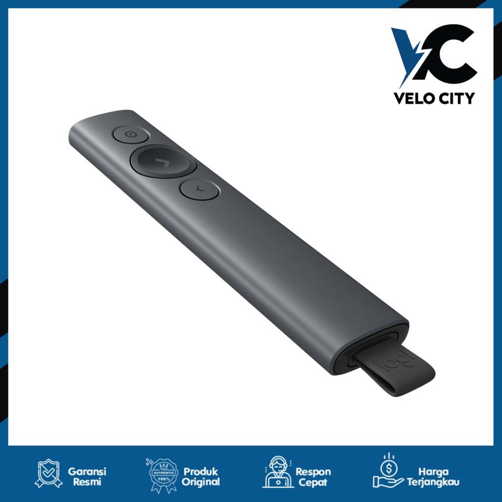 Jual Logitech Pointer Spotlight Presentation Remote - Garansi 1 Tahun ...