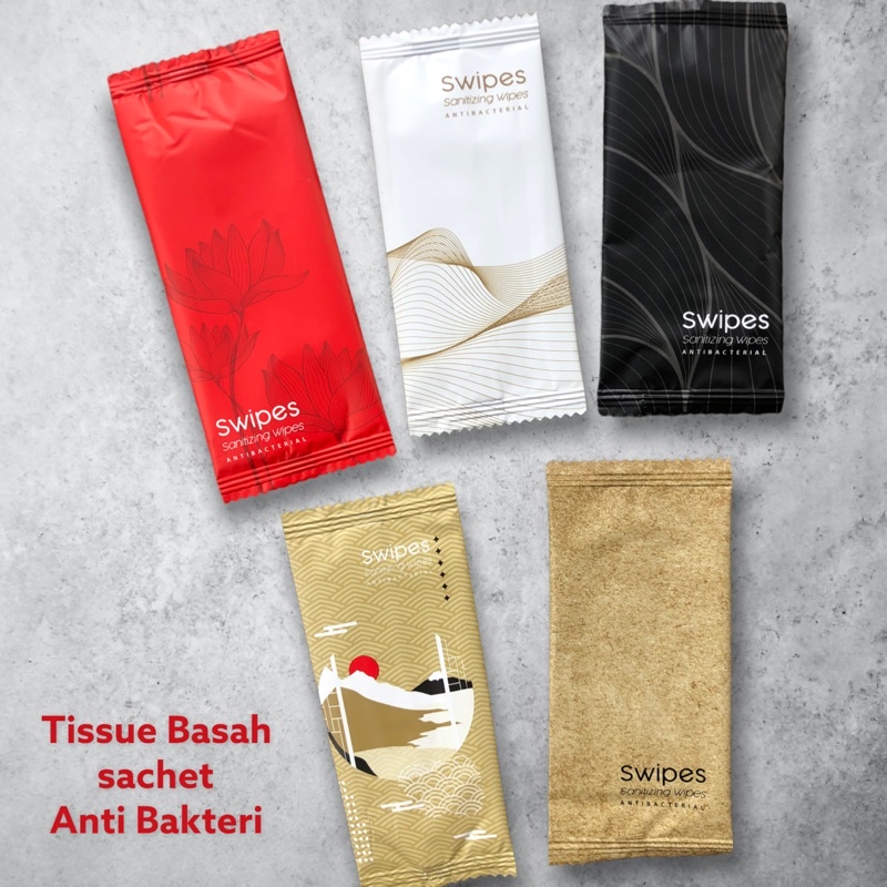 Jual TISSUE / TISU BASAH ANTI BAKTERI TRAVEL PACK SACHET | Shopee Indonesia