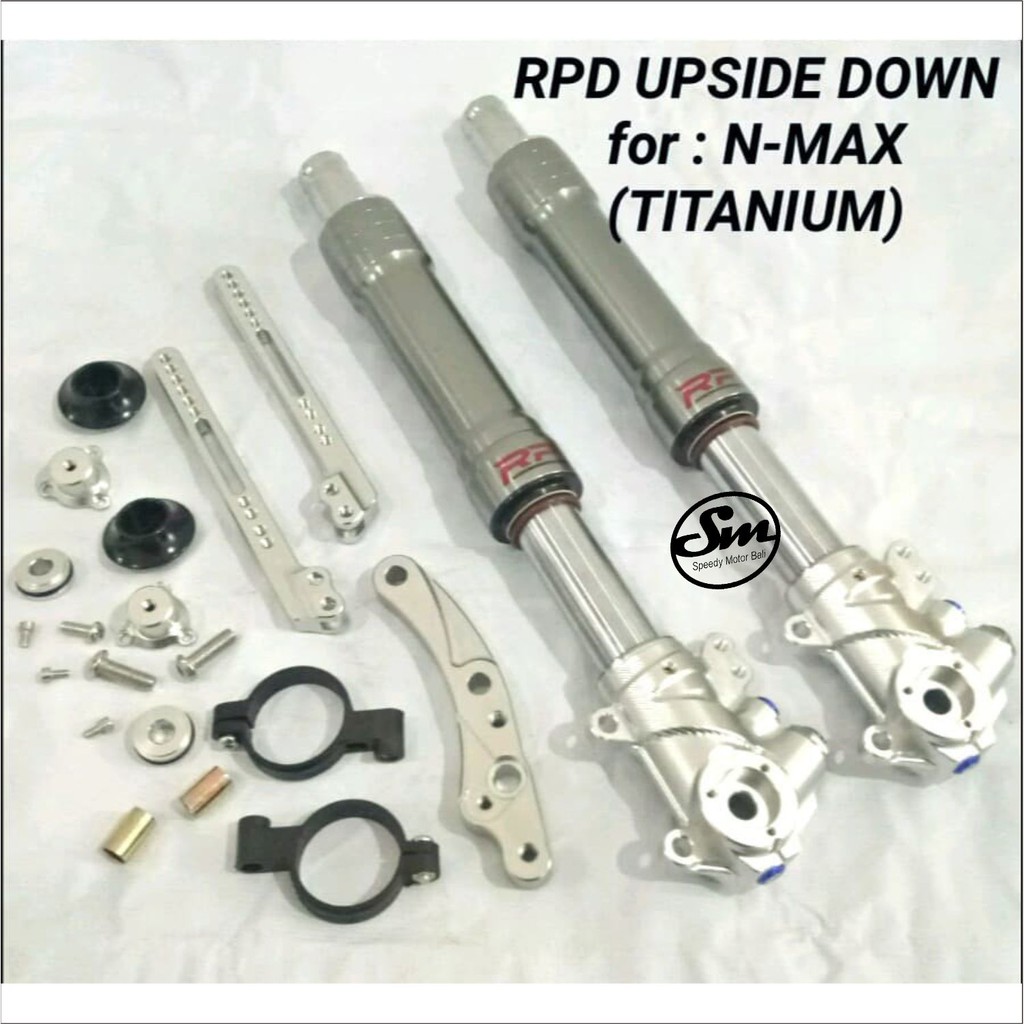 Jual SHOCK DEPAN UP SIDE DOWN RPD FOR NMAX COLOUR | Shopee Indonesia