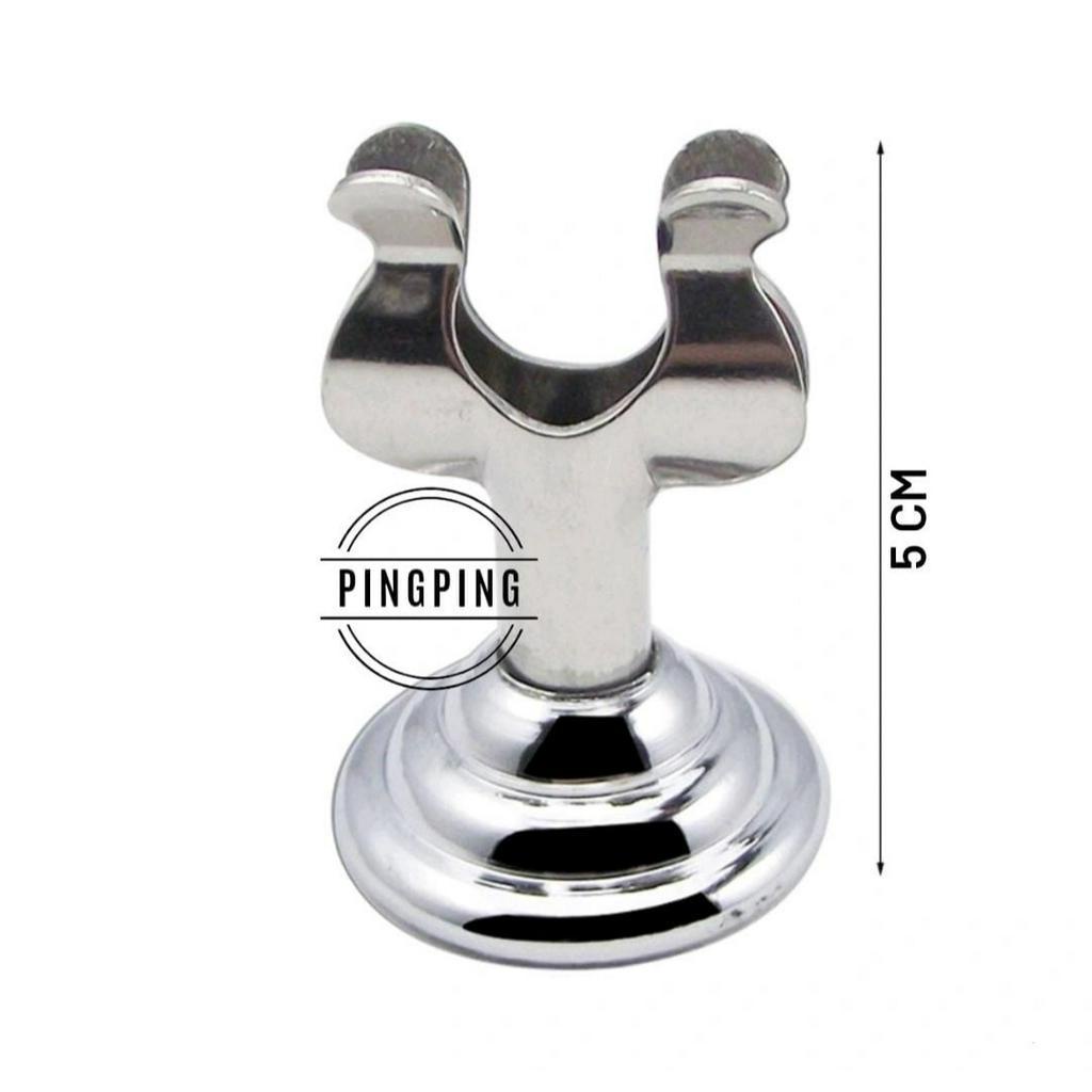 Jual Stand Card Holder Stainless Steel / Tiang Nomer Meja | Shopee ...