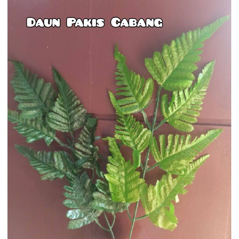 Jual Daun Pakis Artificial Daun Pakis Hijau Plastik Daun Pakis Imitasi
