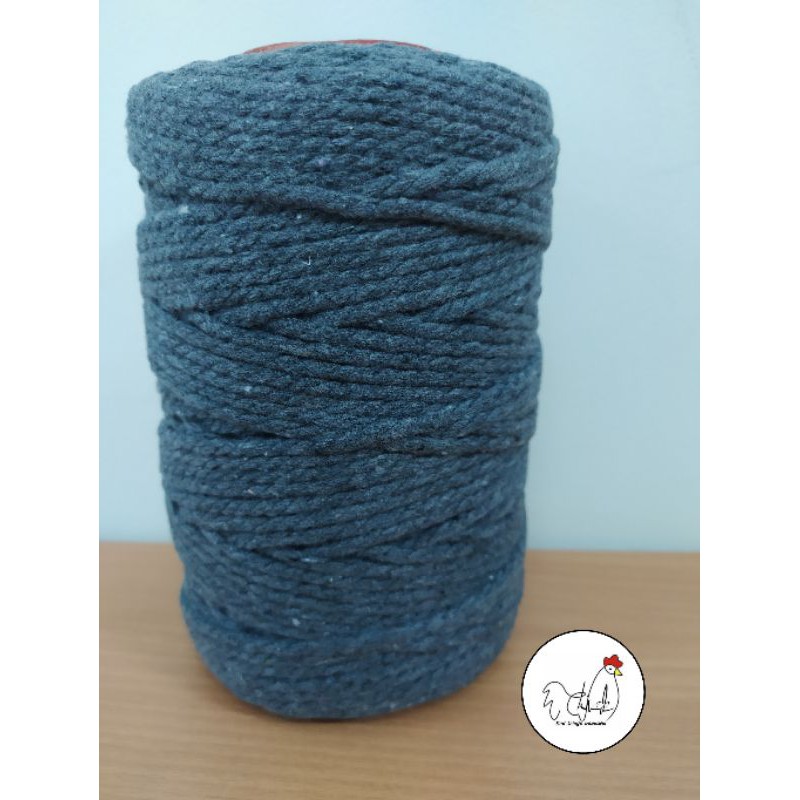 Jual Benang Tali Katun / Tali Macrame Makrame / Cotton Rope 500gr 3mm ...