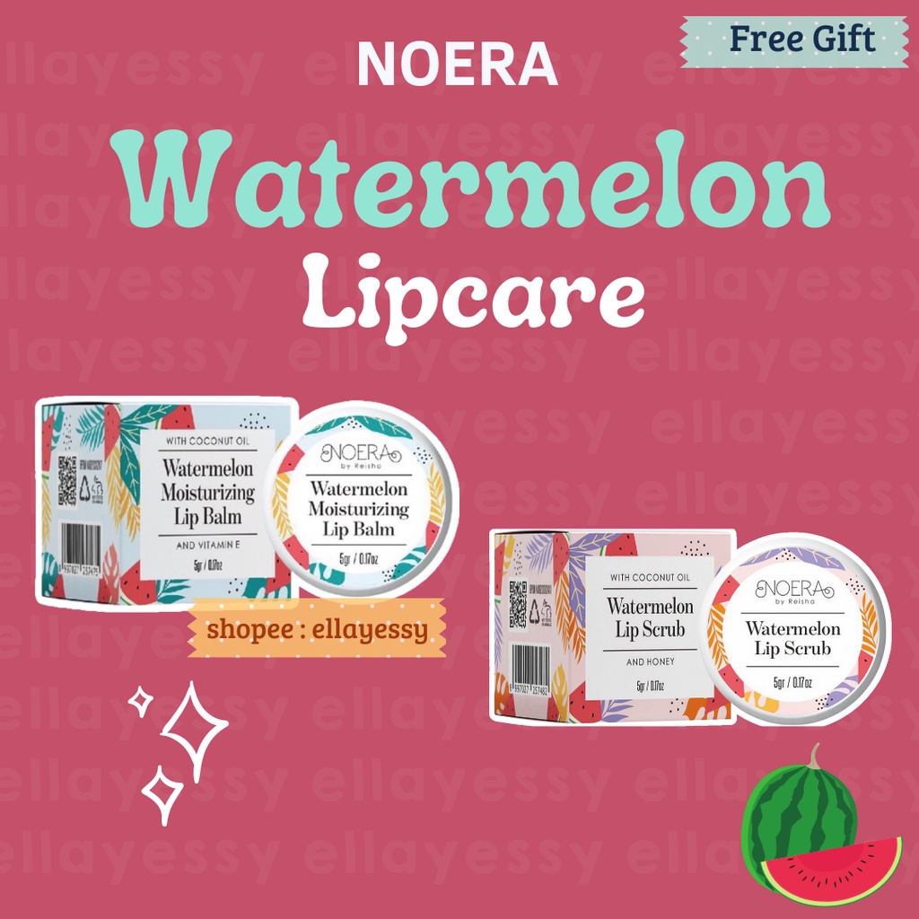 Jual Noera Lip Balm & Lip Scrub | Shopee Indonesia