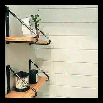 Jual Rak dinding bracket tempel dinding segitiga | Shopee Indonesia
