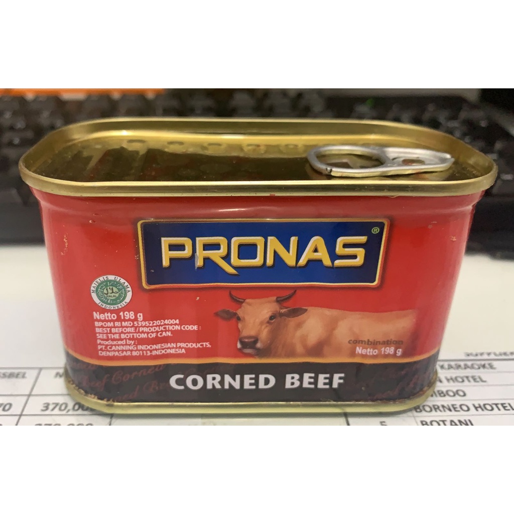 Jual Pronas Corned Beef 198 G | Shopee Indonesia