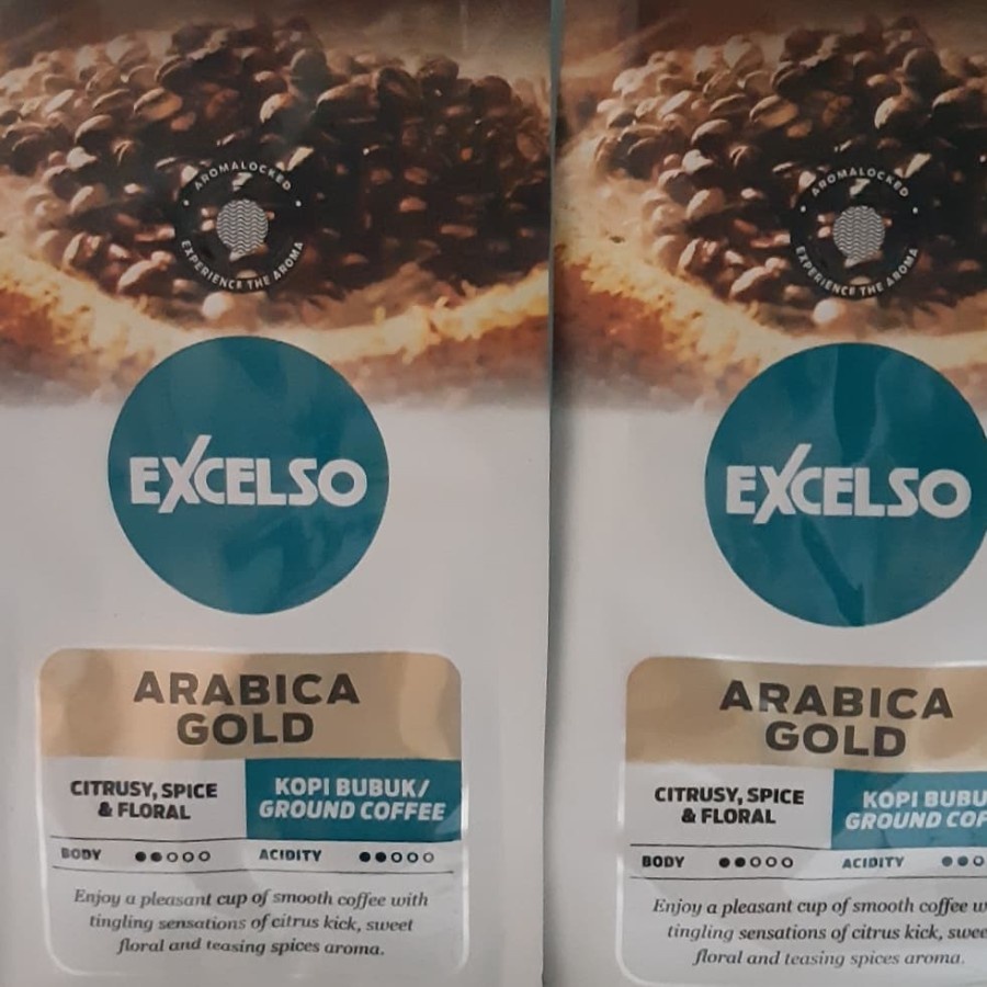 Jual kopi excelso arabica gold 200 gram | Shopee Indonesia