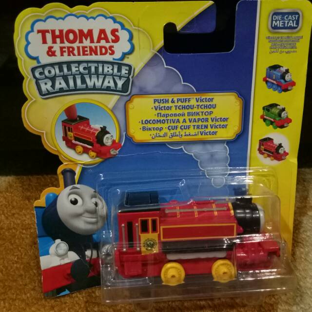 Jual Thomas & Friends Collectible Railway - Victor Push & Puff | Shopee ...