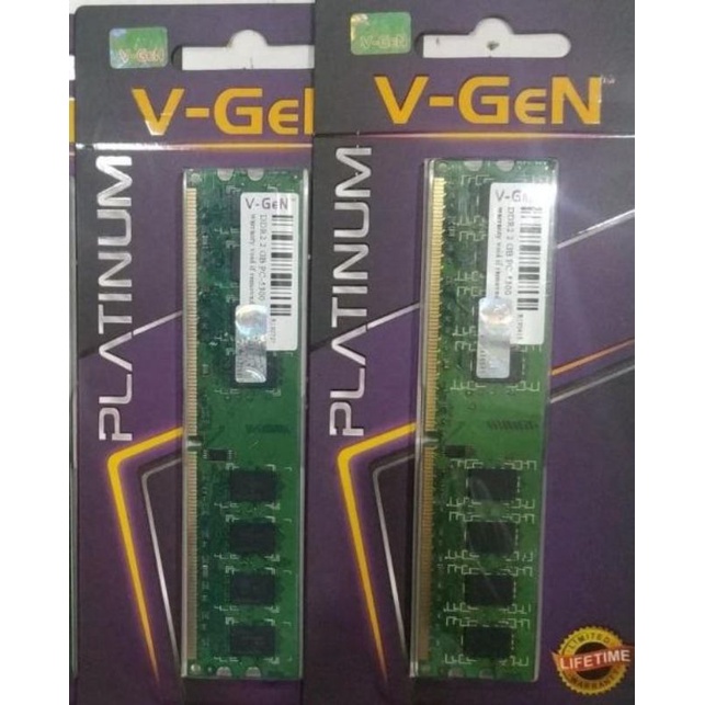 Jual DDR2 2Gb PC-5300 Vgen | Shopee Indonesia