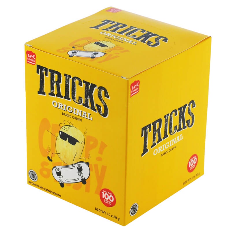 Jual TRICKS Biskuit Kentang Renyah [18 gr x 10 sachet] ORIGINAL ...