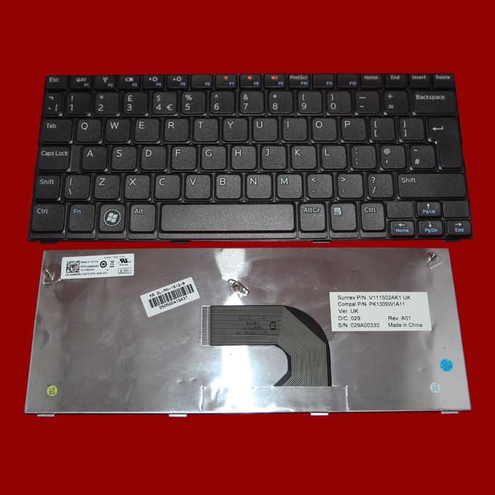 Jual KEYBOARD DELL MINI 1012 1018 SERIES BLACK | Shopee Indonesia