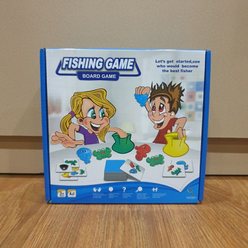 Jual Mainan Edukasi Anak 3+ Fishing Game Board Game Pasang Karakter ...