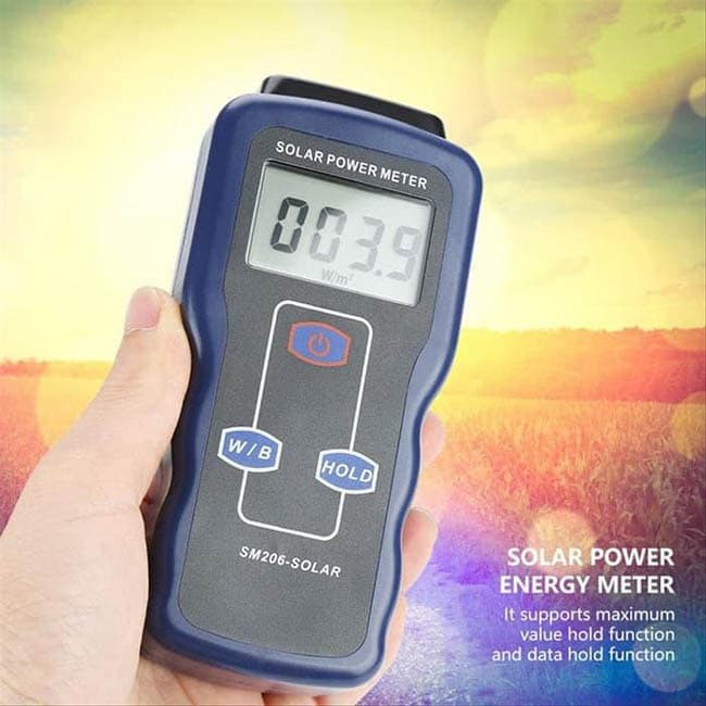 Jual Solar Power Meter SM206 Sun Light Tester Intensity Radiation SM ...
