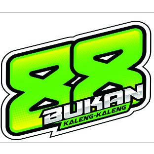 Jual Stiker Nomor Star Sticker Decal Racing start water proof anti air ...