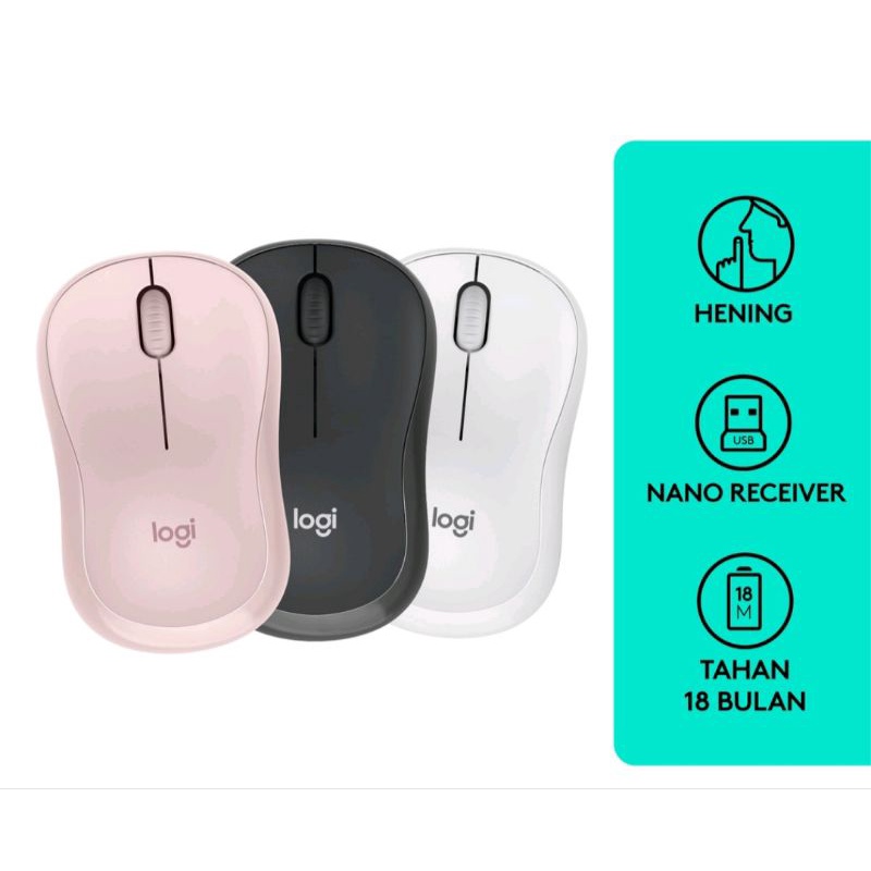 Jual Logitech M220 Silent Click Mouse Wireless Original Garansi Resmi ...