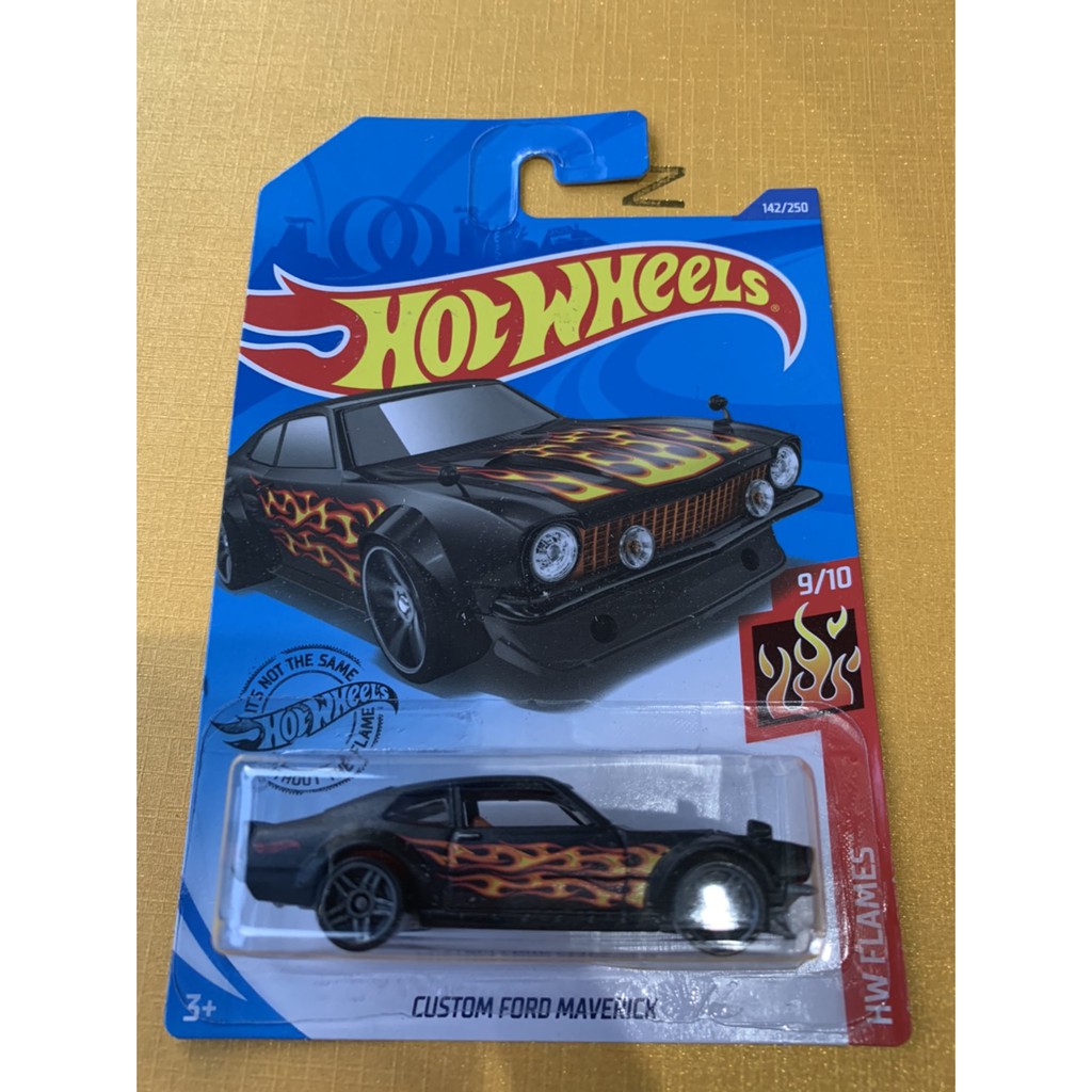 Jual HOT WHEELS HOTWHEELS CUSTOM FORD MAVERICK HITAM DOFF API MOBILAN ...