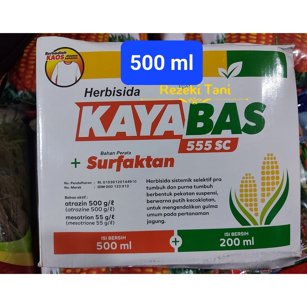 Jual Herbisida Selektif Jagung Pembasmi Rumput Kayabas 555SC kemasan ...