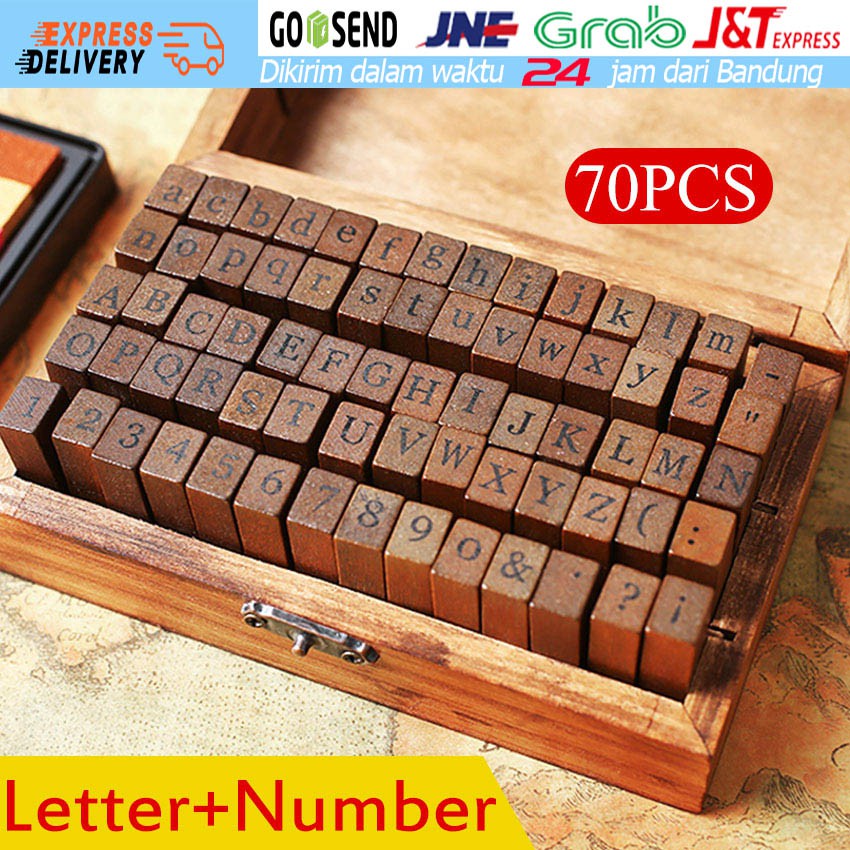 Jual 70PCS Paket Set Lengkap Alat Ketok Angka dan Ketok Huruf Stempel ...