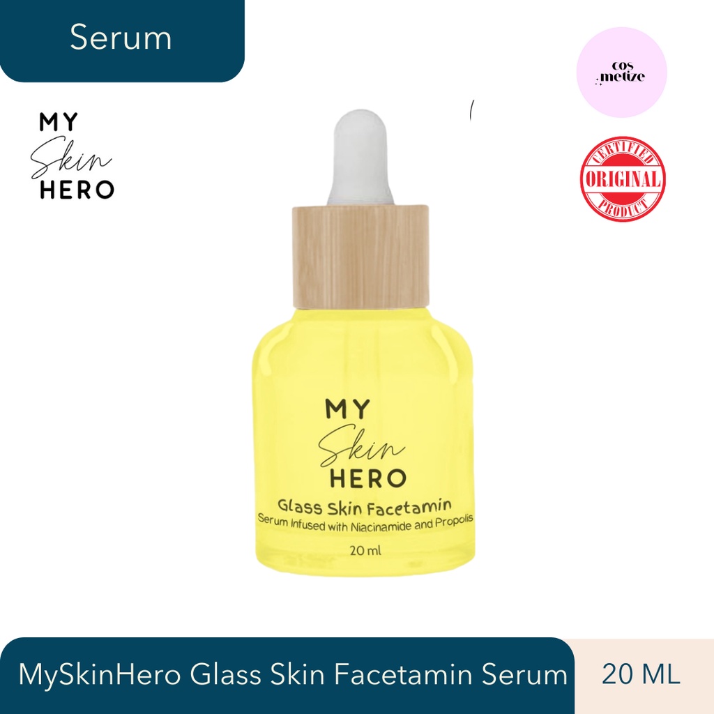 Jual [COSMETIZE] My Skin Hero Glass Skin Facetamin Serum - Serum ...
