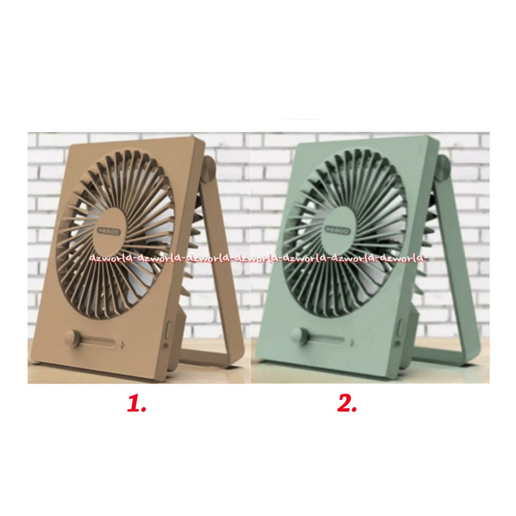 Jual Memoo USB Fan Kipas Angin Kecil Bisa Dicharge USB Tipis Wara ...