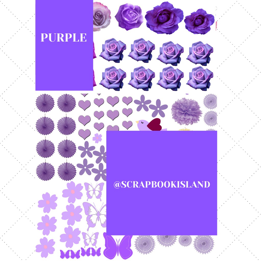 Jual DIE CUT (HIASAN UNTUK SCRAPBOOK) - SERI KE 2 | Shopee Indonesia