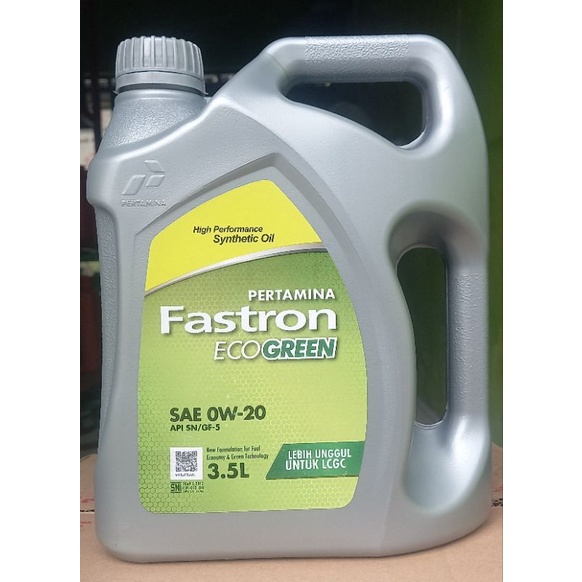 Jual Oli Mobil LCGC Fastron Ecogreen 0W-20 Pertamina Original Murah ...