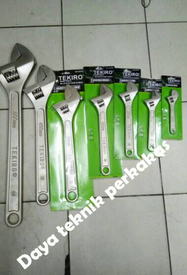 Jual TEKIRO Kunci inggris tekiro 6inch TEKIRO ORIGINAL ori | Shopee ...