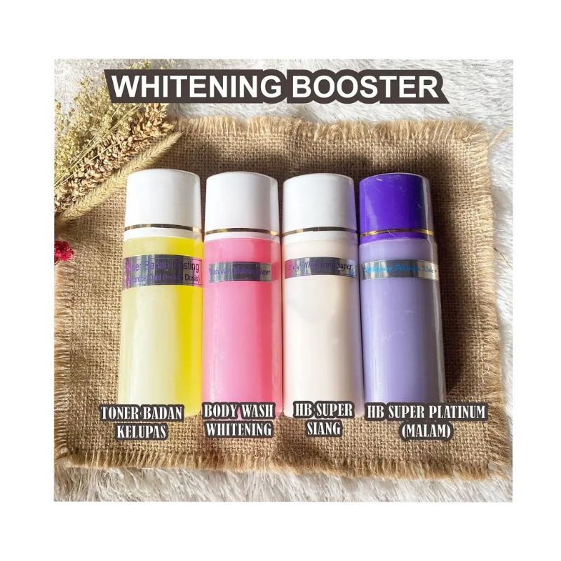Jual PAKET HB WHITENING BOOSTER TRIPLE DOSIS | Shopee Indonesia