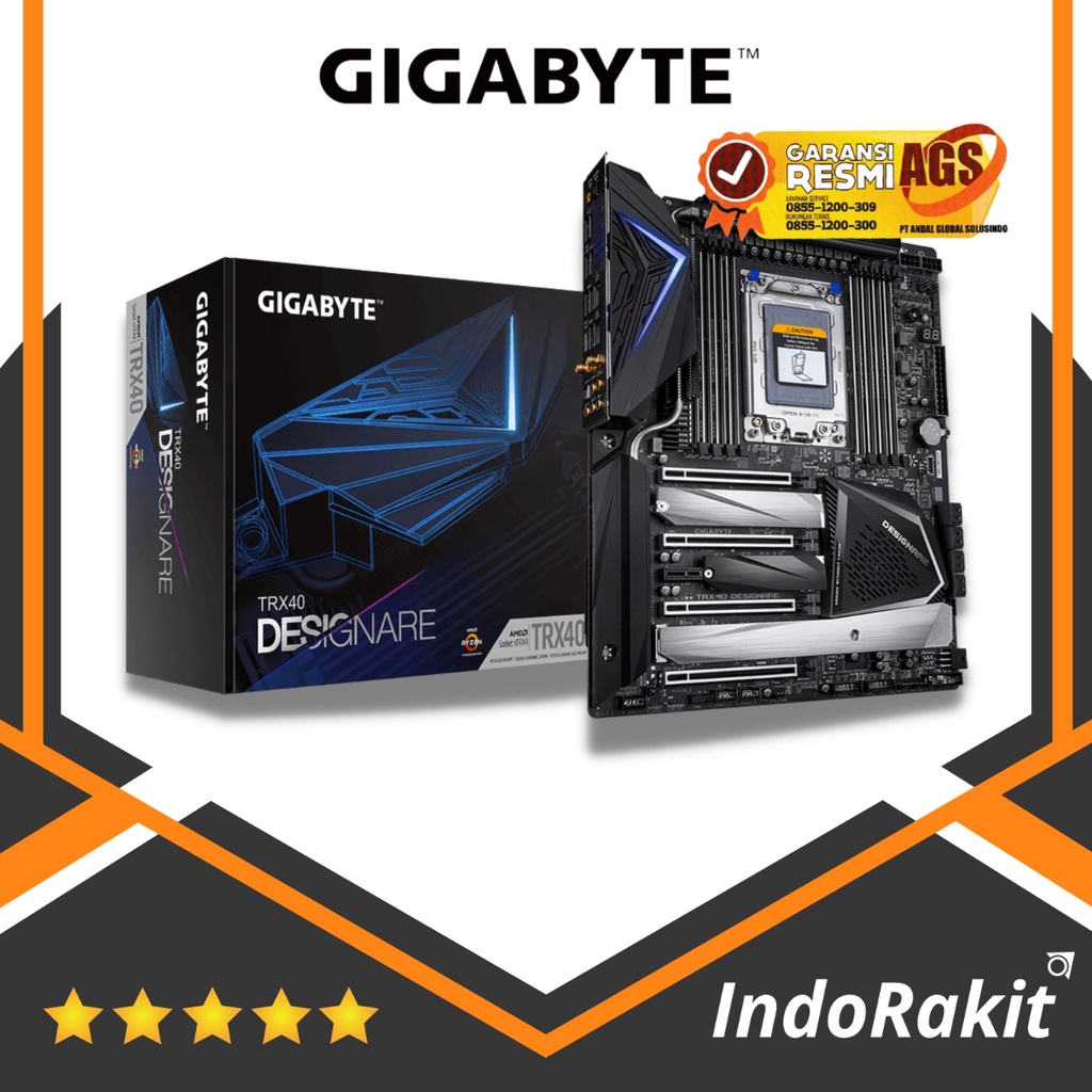 Jual Gigabyte TRX40 DESIGNARE - Motherboard AMD Socket TR4 | Shopee ...