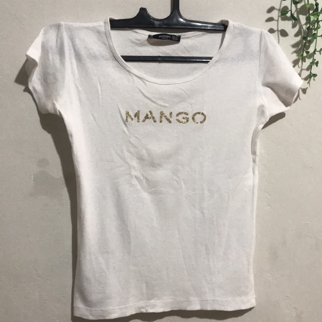 Jual Mango tee tshirt/ kaos mango original counter/tshirt mango basic ...