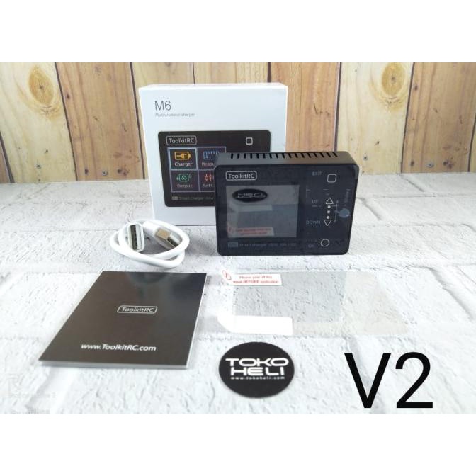 Jual ToolkitRC M6 DC 150W 10A LCD 2-6S Lipo Battery Smart Balance ...