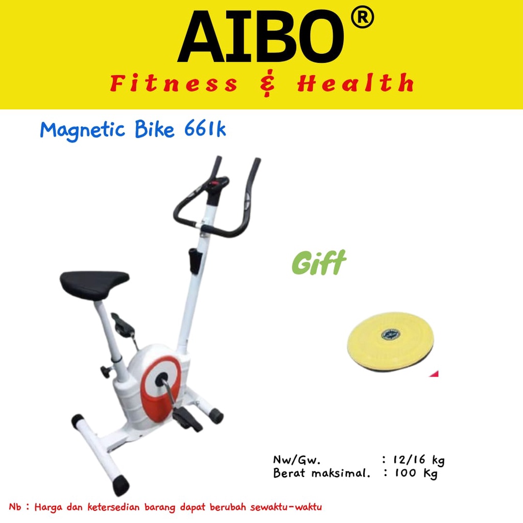 Jual AIBO FITNESS & HEALTH BANJARMASIN - Magnetik Bike 661K / Sepeda ...