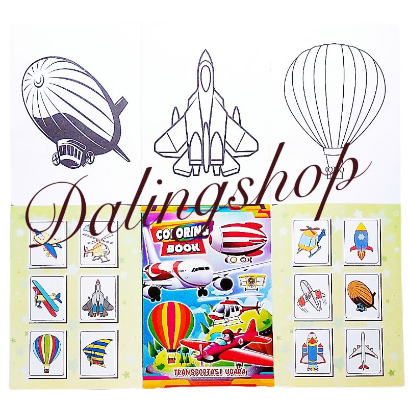 Jual BUKU MEWARNAI ANAK / COLORING BOOK / BUKU UKURAN JUMBO | Shopee ...
