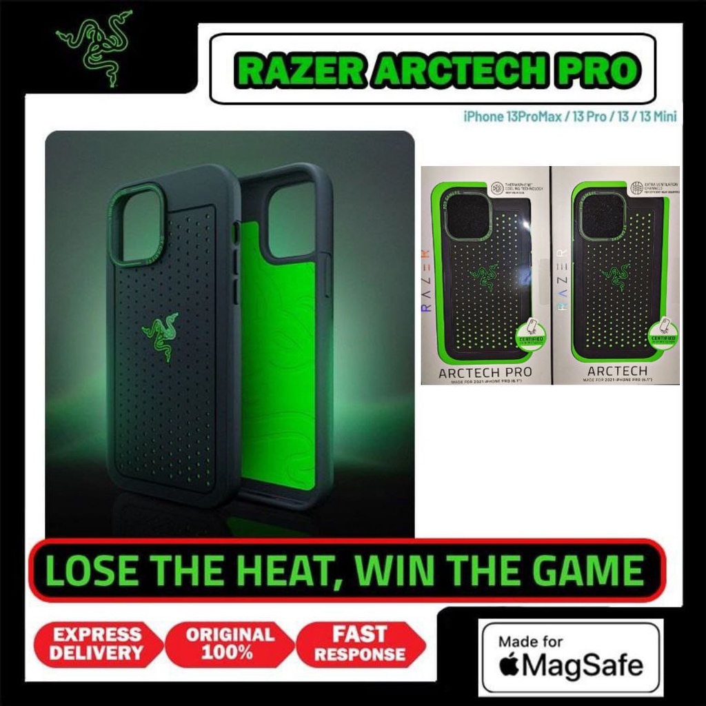 Jual Case iPhone 13 Pro Max 13 Pro RAZER ARCTECH PRO Thermaphene Casing ...