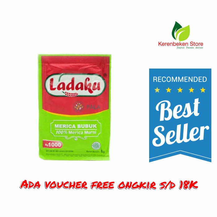 Jual lada bubuk ladaku per sachet | Shopee Indonesia