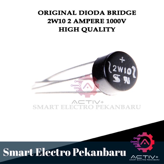 Jual ORIGINAL DIODA BRIDGE BULAT 2A 1000V 2W10 DIODA MEJA Dioda bridge ...