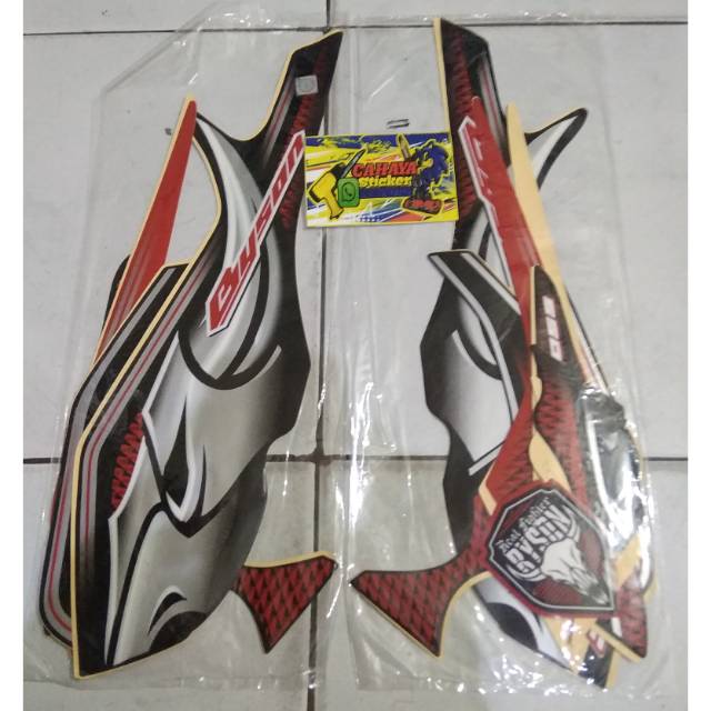 Jual Striping Sticker List Body Motor Standar Yamaha Byson Tahun 2014 ...