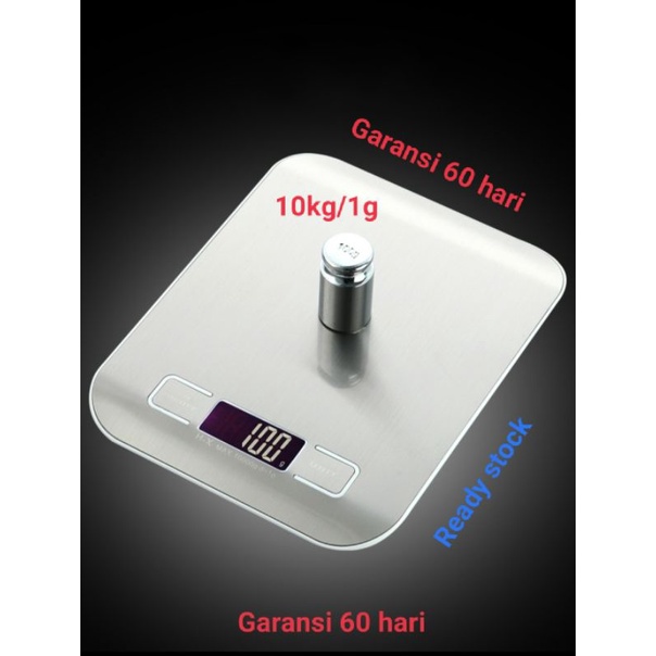 Jual Timbangan Digital 10kg Timbangan Dapur Kue 10kg | Shopee Indonesia