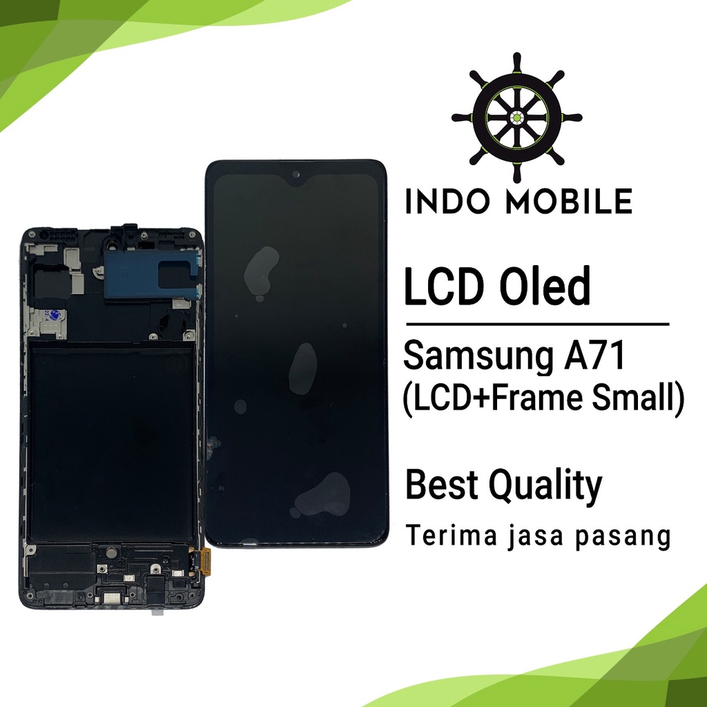 Jual LCD SAMSUNG A71 A715 OLED + FRAME SMALL / BIG | Shopee Indonesia