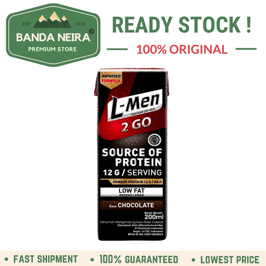 Jual L-MEN LMEN L MEN 2 GO WHEY PROTEIN | 1 SAJIAN | 190 - 200 ML ...