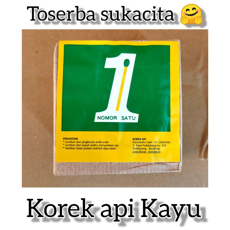Jual Korek Api Kayu .. (1 pack isi 10 kotak) | Shopee Indonesia