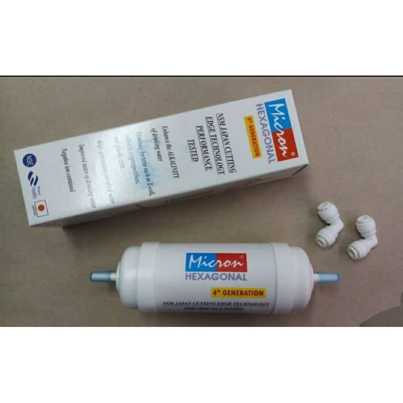 Jual Bio hexagonal micron 2 inch / hexagonal air minum ro 2 inch ...