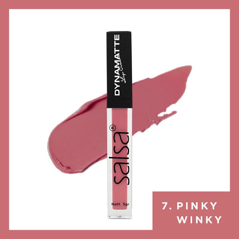 Jual SALSA Dynamatte Lip Cream 5gr - Lipstick Long Lasting Matte ...