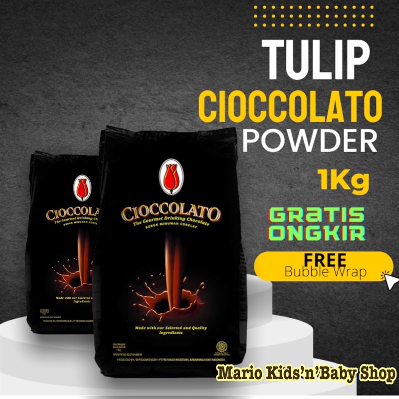 Jual Tulip CIOCCOLATO Powder Chocolate Drink 1kg | Shopee Indonesia
