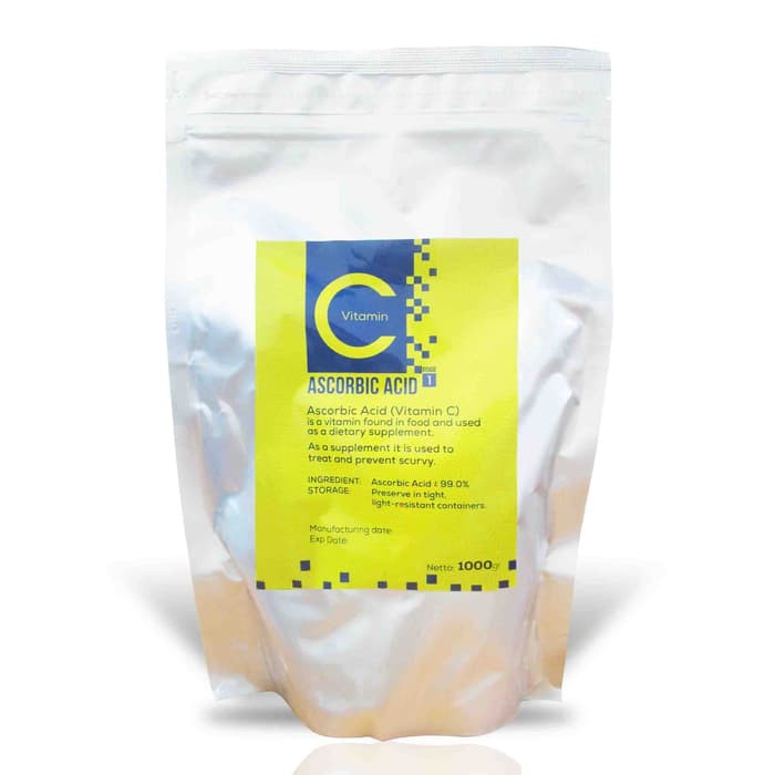 Jual Jual Asam Askorbat/ Antioksidan/ Vitamin C/ L-Ascorbic acid 1kg ...