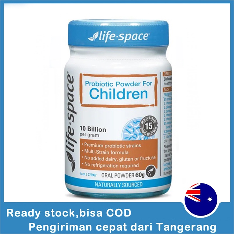Jual Lifespace Probiotic Powder For Children Life Space Probiotik 60g | Shopee Indonesia