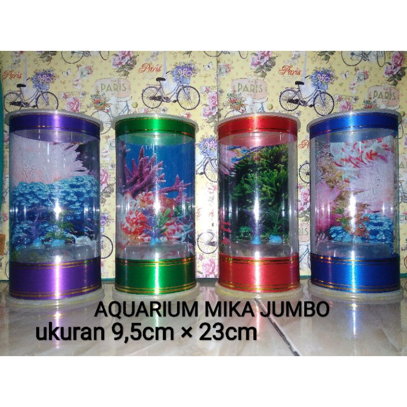 Jual AQUARIUM MIKA LED JUMBO...!!/MIKA LEBIH TEBAL 0,35 MM/ AQUARIUM ...