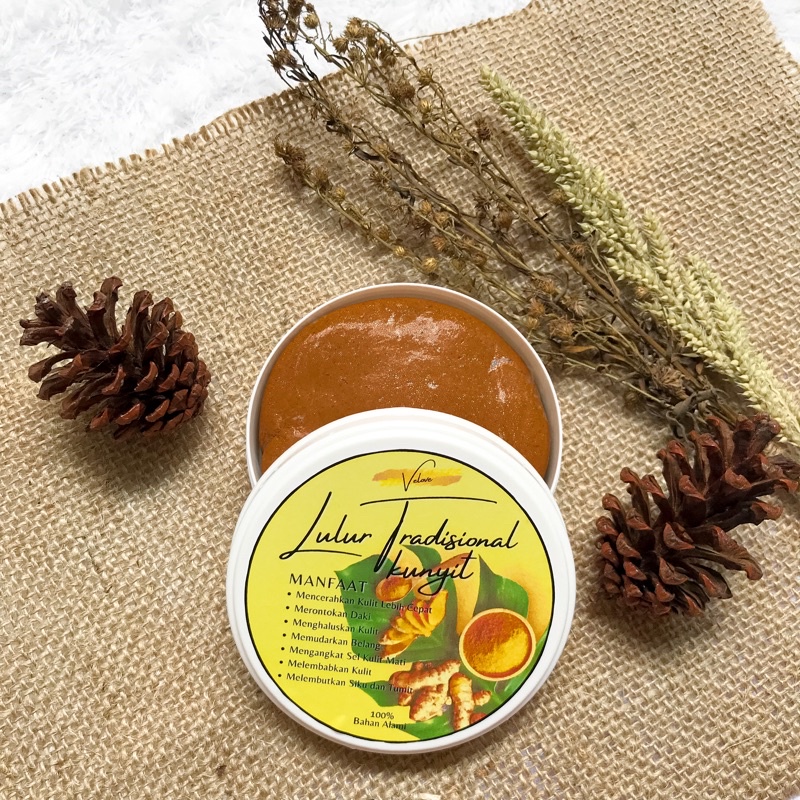 Jual LULUR KUNYIT TRADISIONAL PEMUTIH BADAN 100% BAHAN ALAMI | Shopee ...