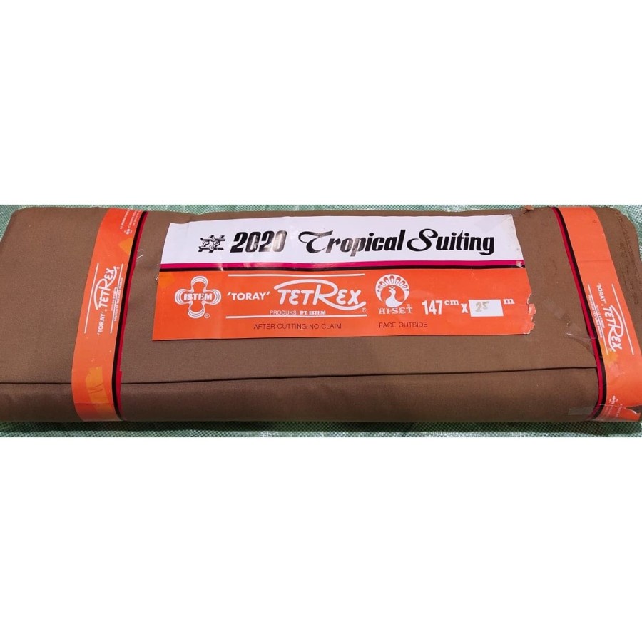 Jual Kain Seragam PREMIUM ISTEM Tetrex 2020 148cm x 25 MTR | Shopee ...