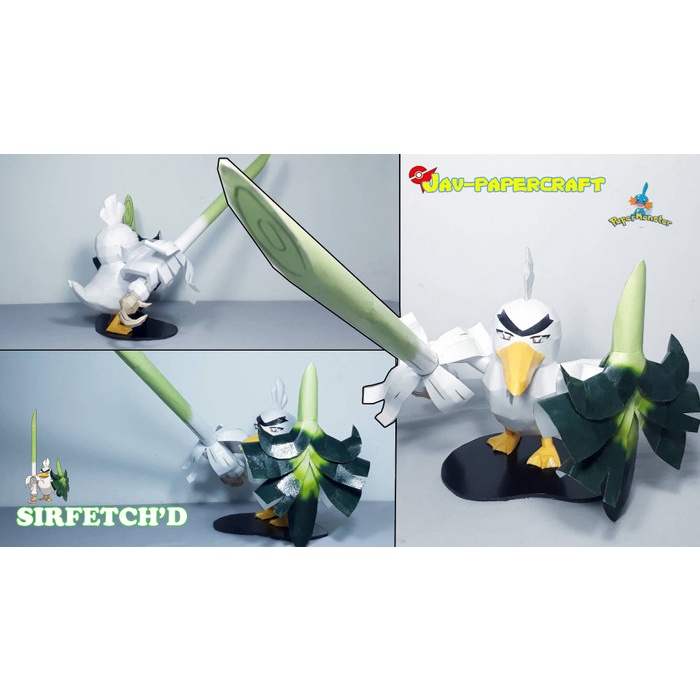 Jual Pokemon sirfetchd Papercraft | Shopee Indonesia